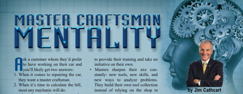 Gears Magazine - Master Craftsman Mentality