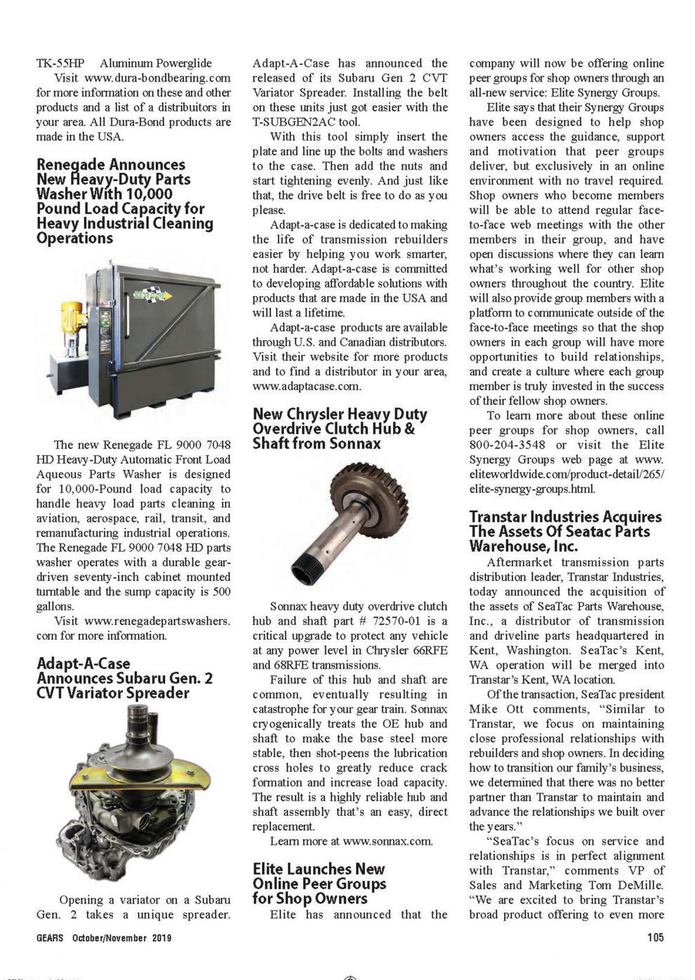 Gears Magazine - Powertrain Industry News