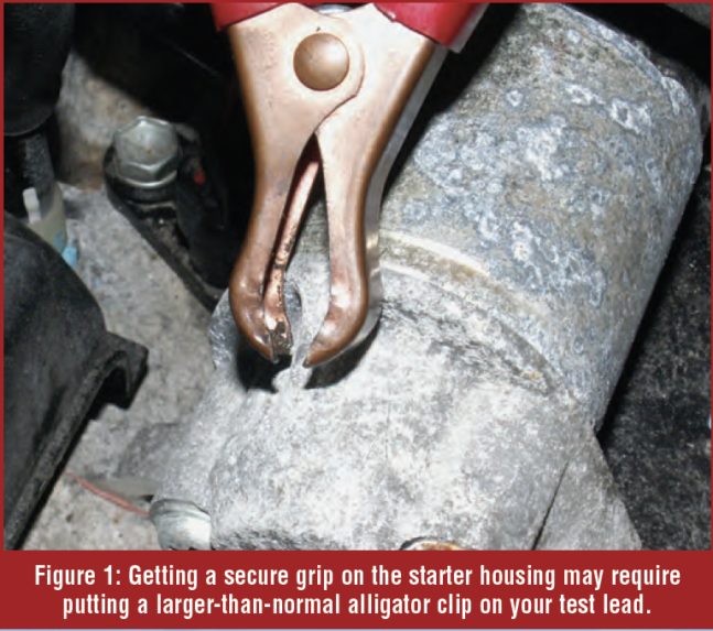 Gears Magazine - Testing the Starter Ground