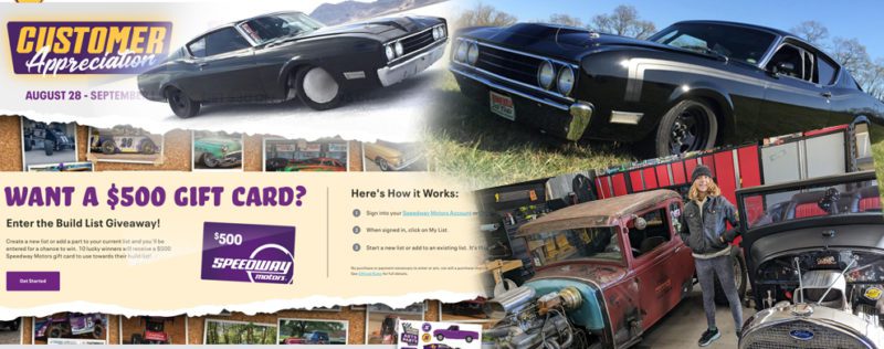 Gears Magazine - Speedway Motors to Celebrate Customers and their Cars ...