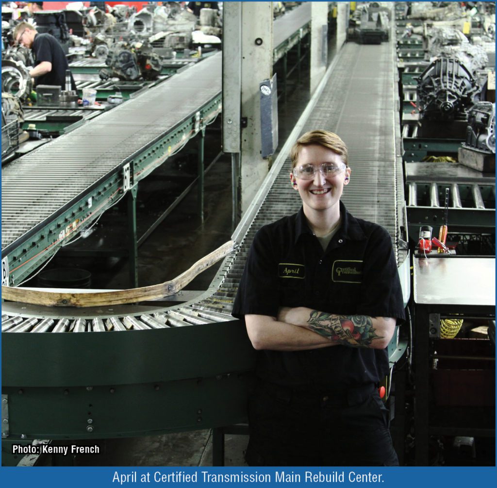 Gears Magazine - April Welsh: Uniquely Fabuolus!