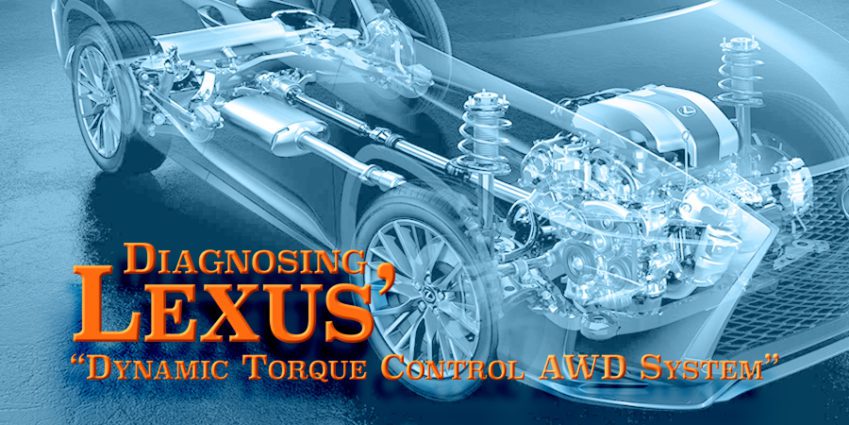 Gears Magazine - Diagnosing Lexus' "Dynamic Torque Control AWD System"